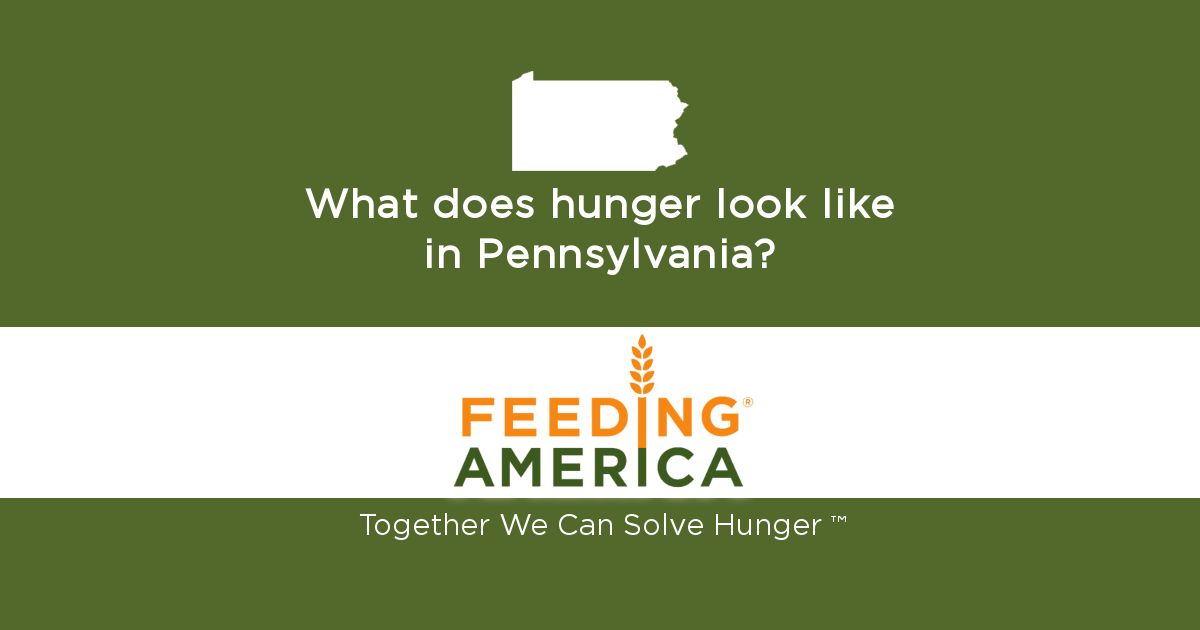 Overall (all ages) Hunger & Poverty in Pennsylvania | Map the Meal Gap