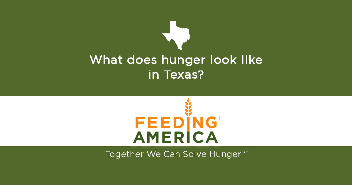 Hunger & Poverty in Texas | Map the Meal Gap