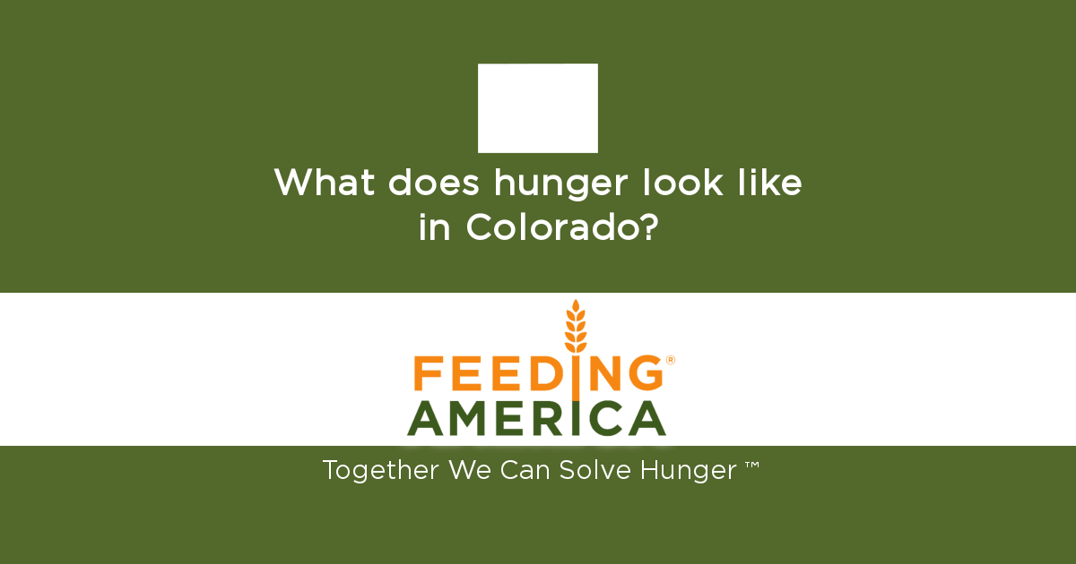Overall (all ages) Hunger & Poverty in Colorado | Map the Meal Gap