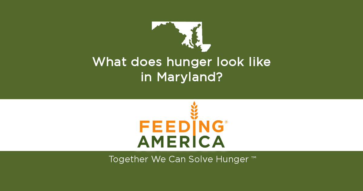 Overall (all ages) Hunger & Poverty in Baltimore city County, Maryland ...