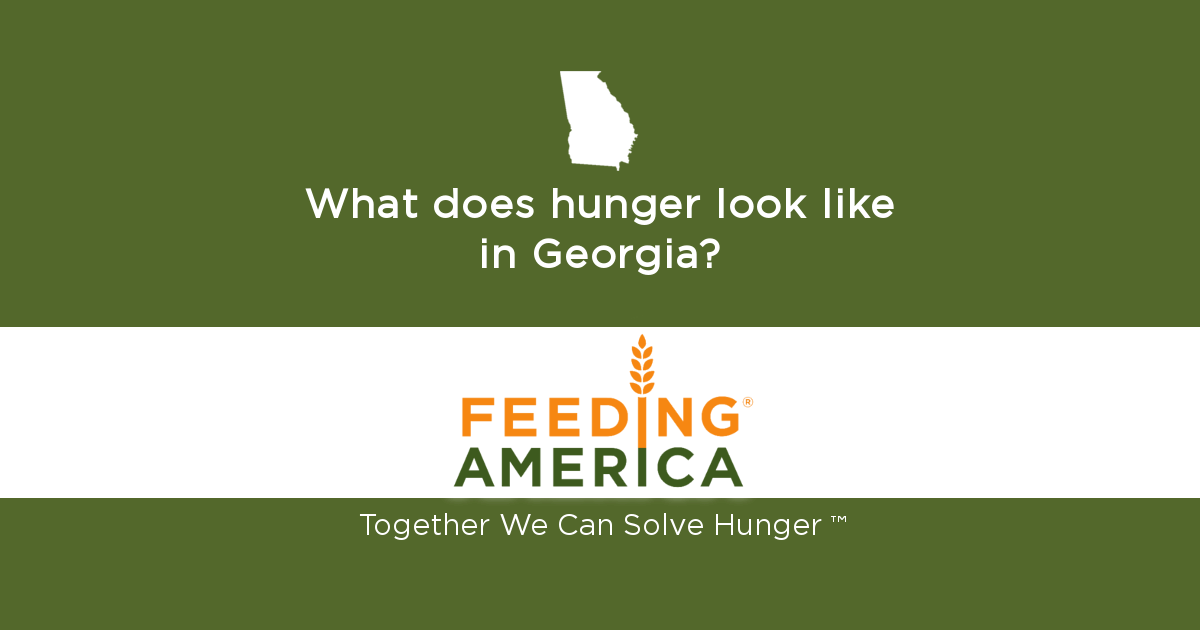 Hunger & Poverty in Georgia | Map the Meal Gap